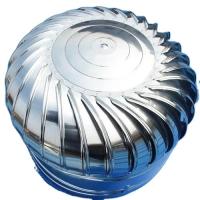 China Stainless Steel Wind Driven Roof Top Turbine Fan 600mm for Industrial Ventilation for sale