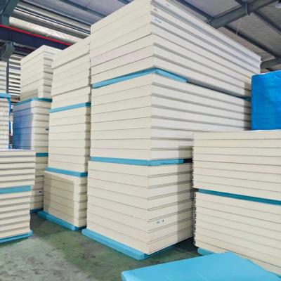 China Polyurethane PU Sandwich Panel for Cold Room and Cold Storage Warehouse for sale