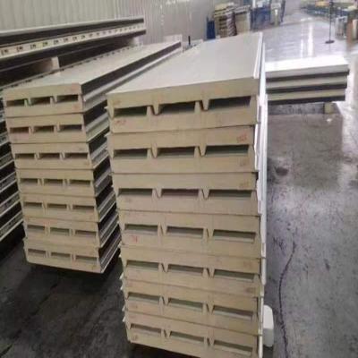 China Easy Installation Cam Lock Polyurethane PIR Sandwich Panel for Walk in Freezer for sale