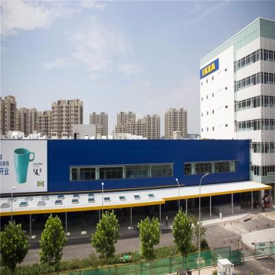 China Prefabricated Steel Structure Supermarket Designed for Efficient Retail Operations Today for sale