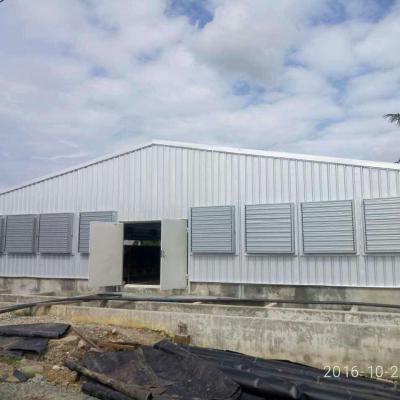 China Fast Installation Steel Slaughterhouse Buildings with Custom Layout and Workflow Design for sale