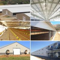 China Durable Outdoor Chicken Coop Featuring a Galvanized Steel Frame for sale