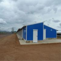 China Reliable Weatherproof Steel Structure Poultry House for Chickens Outdoors for sale