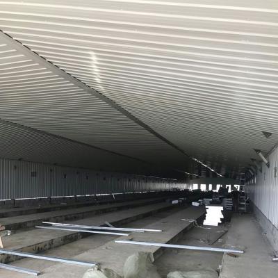 China Weather Resistant Steel Structure Chicken House for Standard Floor Raising Operations for sale