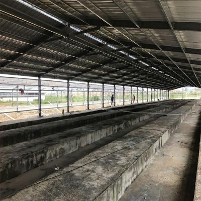 China Modern Prefabricated Steel Structure Chicken House for Dynamic Floor Raising Farm for sale