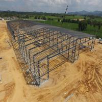 China Weatherproof Heavy Duty Steel Structure Garage Quick Installation for sale