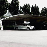 China Spacious Light Steel Structure Garage for Family and Enterprise for sale