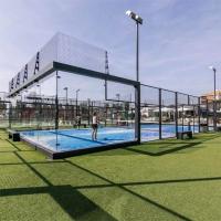 China Modern Steel Padel Hall Court Facility Built for High Traffic Sports Operations for sale