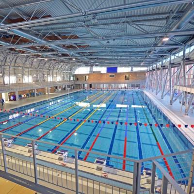 China Durable Steel Basketball Court Center Engineered for Heavy Spectator and Athlete Traffic for sale