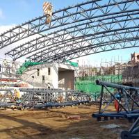 China Sustainable Steel Sports Hall Building Designed for Basketball Training and Competition for sale