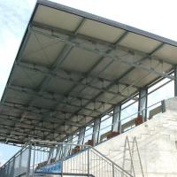 China Clear Span Steel Volleyball Hall Court Designed for Professional Tournament Standards for sale