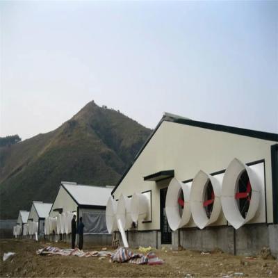 China Heavy-Duty Steel Frame Chicken Coop for Easy Setup for sale