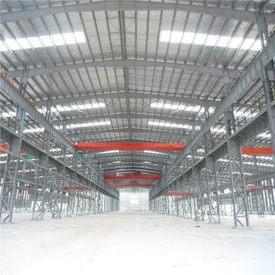 China Premium Insulated Light Steel Workshop with Fiberglass Wool for sale