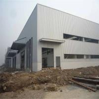 China Modern Steel Workshop with Insulated Fiberglass Wool and CE Certification for sale