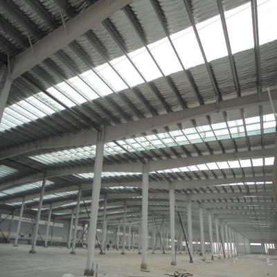 China Durable Steel Structure Workshop with Rock Wool Insulation and Painted Surface for sale