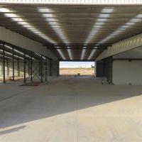 China Durable Steel Structure Workshop with Rock Wool Insulation and Painted Surface for sale