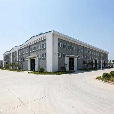 China Premium Steel Workshop with Insulated Rock Wool Finish for sale