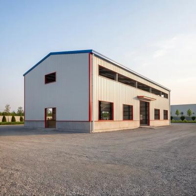 China Heavy-Duty Insulated Steel Workshop with Premium Fiberglass Wool for sale
