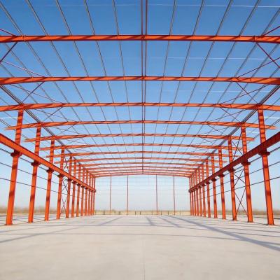 China Durable Steel Workshop with Premium Rock Wool Insulation for sale