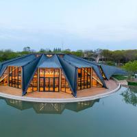 China Large Span Industrial Parks Steel Structure Building for Innovative Enterprises and Business for sale