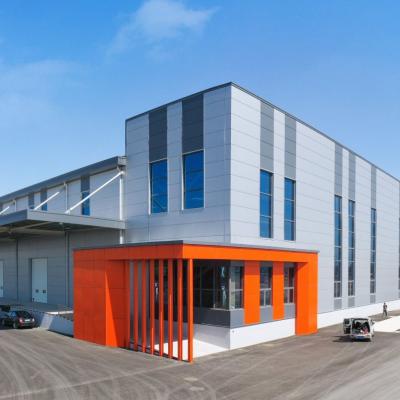 China High Tech Industrial Parks Steel Structure Building Featuring Safe and Solid Construction for sale