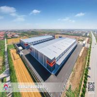 China Sustainable Industrial Parks Steel Structure Building with Long Life and Stable Structure for sale