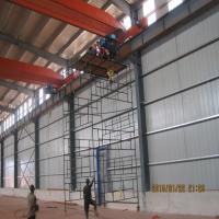 China Steel Structure Construction Cattle Barns with Sturdy Design for Large Scale Breeding for sale
