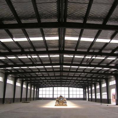 China Heavy-Duty Steel Workshop with Insulated Rock Wool Panels for Optimal Performance for sale