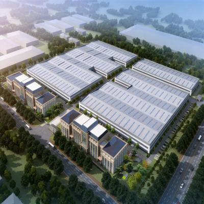 China Advanced Steel Workshop with Insulated Fiberglass Wool Design for sale