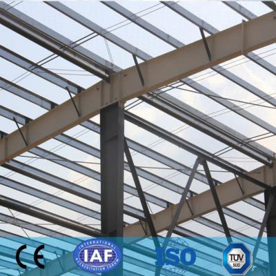 China Eco-Friendly Steel Workshop with Insulated PU Roofing System for sale