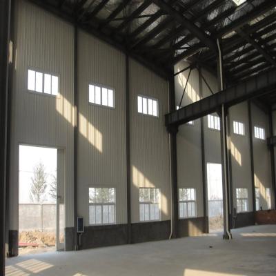 China Robust Steel Workshop with Galvanized Coating and Insulation for sale