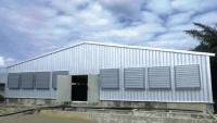 China Robust Steel Workshop with Galvanized Coating and Insulation for sale