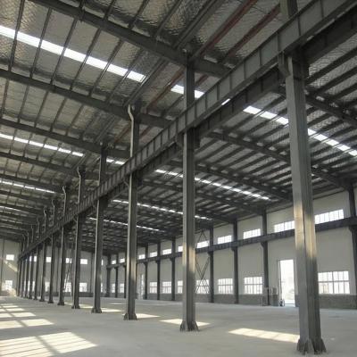 China Heavy-Duty Steel Workshop with Superior PU Roof Insulation for sale