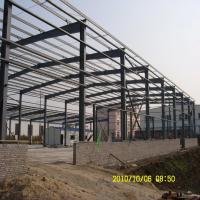 China Insulated Steel Workshop Featuring Rock Wool and Durable Coating for sale