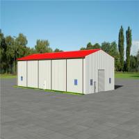 China Affordable Steel Structure Buildings with Rock Wool Roof Insulation for sale