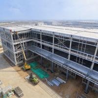 China Industrial Purified Water Factory Steel Workshop for Nigeria Prefabricated Building Solutions for sale