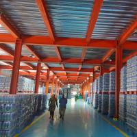 China Prefab Drinking Water Production Steel Workshop for Ethiopia Steel Structure Projects for sale