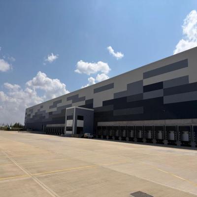 China Fast Quote High Strength Prefabricated Steel Structure Workshop for Heavy Machinery Storage for sale