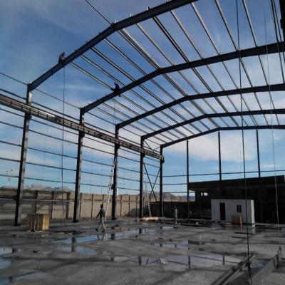 China High Strength Workshop Steel Structure Building with Wide Span Design for sale