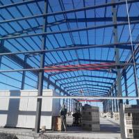 China High Strength Workshop Steel Structure Building with Wide Span Design for sale
