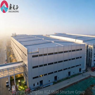 China High-Quality Galvanized Steel Warehouse Structure with CE Certification for sale