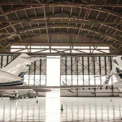 China High Strength Steel Structure Airplane Hangar with Custom Size Design for sale