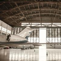 China High Strength Steel Structure Airplane Hangar with Custom Size Design for sale