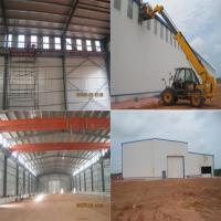 China Warehouse Design and Sell Q345 Steel Roof Insulation with EPS Features for sale