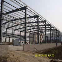 China Low Cost Prefabricated Steel Structure Storage Warehouse Building for Industrial Park for sale