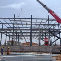 China Large Size Steel Structure Building with Strong Portal Frame and Roof for sale