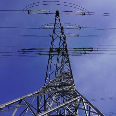 China Prefabricated Steel Transmission Tower with Durable Frame Design for sale
