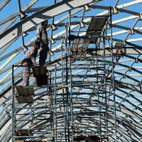 China Modern Steel Structure Church Building with Large Span and Durable Design for sale