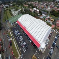 China Spacious Durable Steel Supermarket Building for Enhanced Visibility for sale