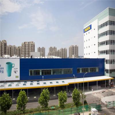China Premium Spacious Steel Supermarket Building for Global Markets for sale